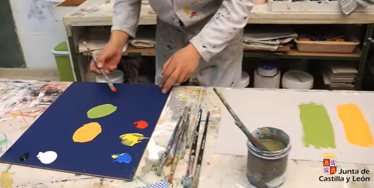 Artes Plásticas. Capítulo 2. Colores primarios – Apprende Digital