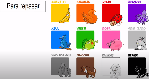 Vocabulario de los colores en español – Apprende Digital