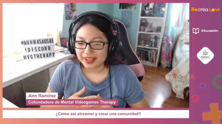 ¿Cómo ser streamer y crear una comunidad? Ann Ramírez #RecreaLand – Apprende Digital