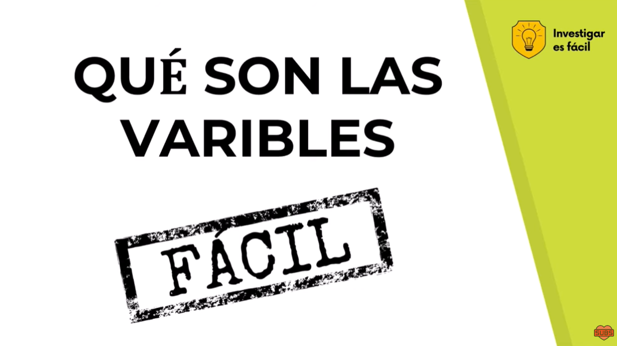 😀☹️😡 ¿Qué es una variable? Explicación fácil con ejemplos – Investigar ...