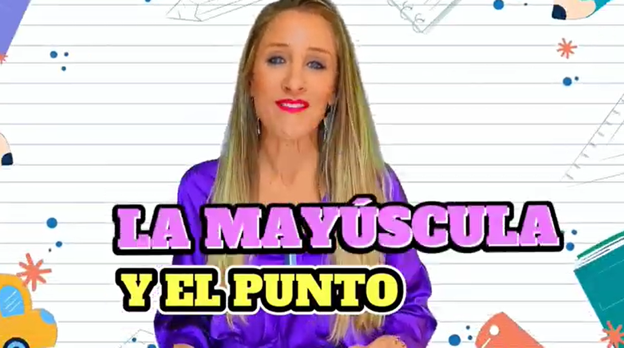 ¿Cuándo coloco la mayúscula y el punto? Para niños – Apprende Digital